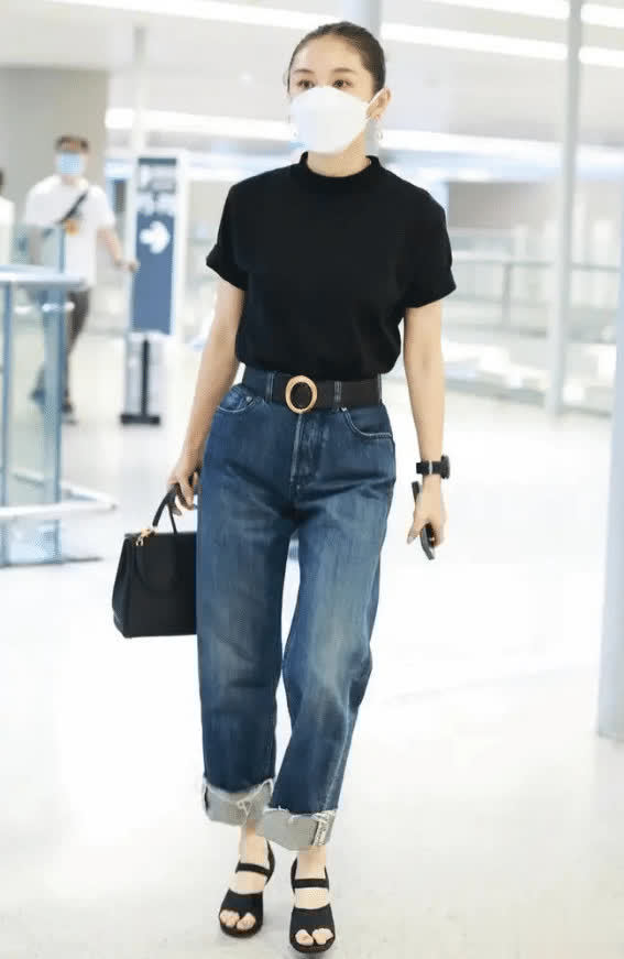 王子文159cm穿出了175cm既视感，外长里短好显瘦 - 360娱乐，你开心就好